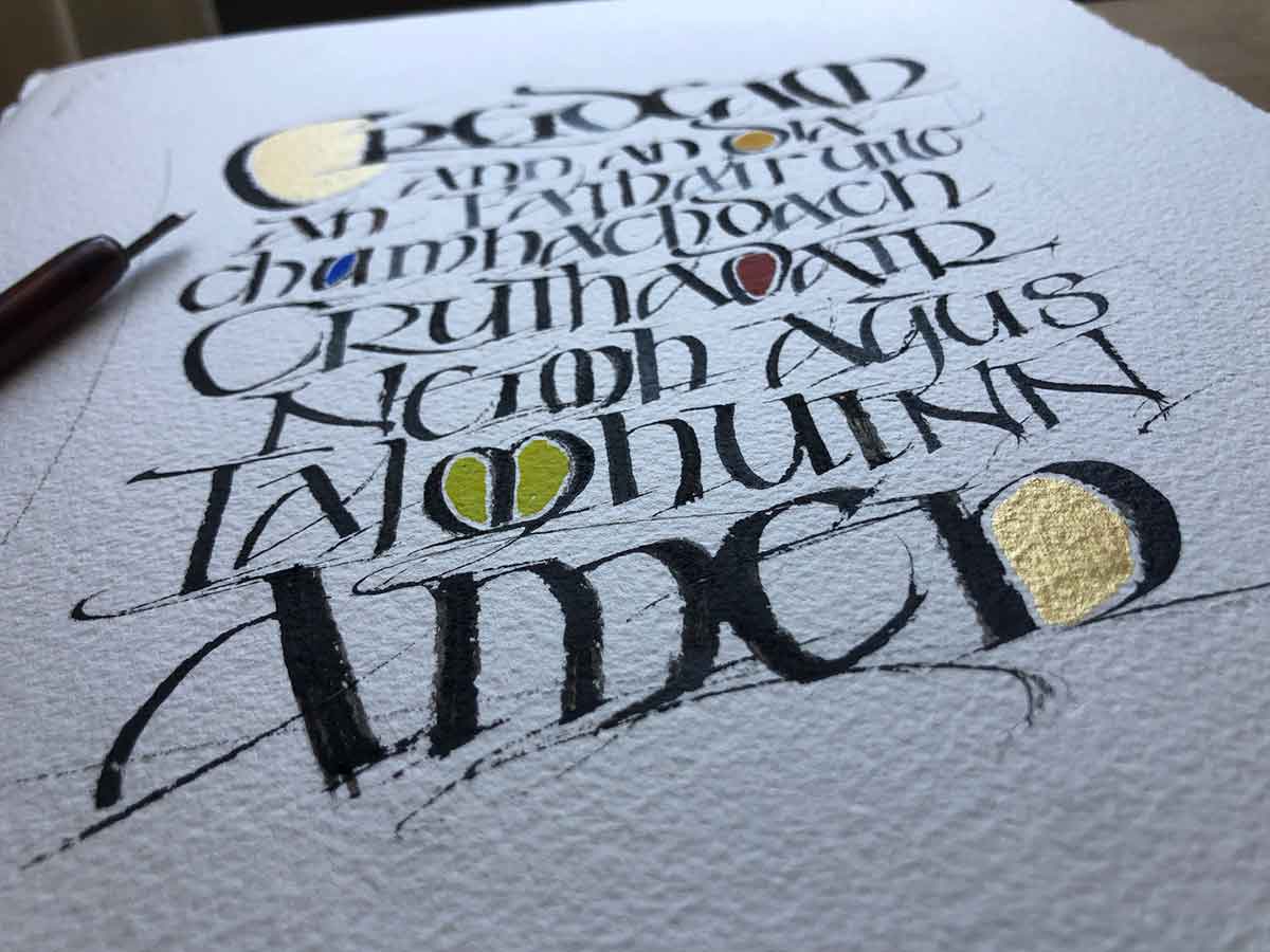 Calligraphy Artist Laurie Soileau
