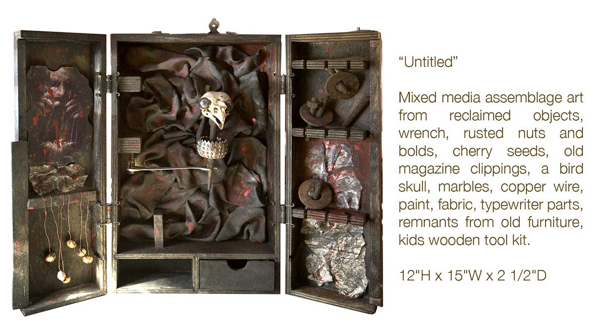 Artist Explains Unusual Assemblage Art